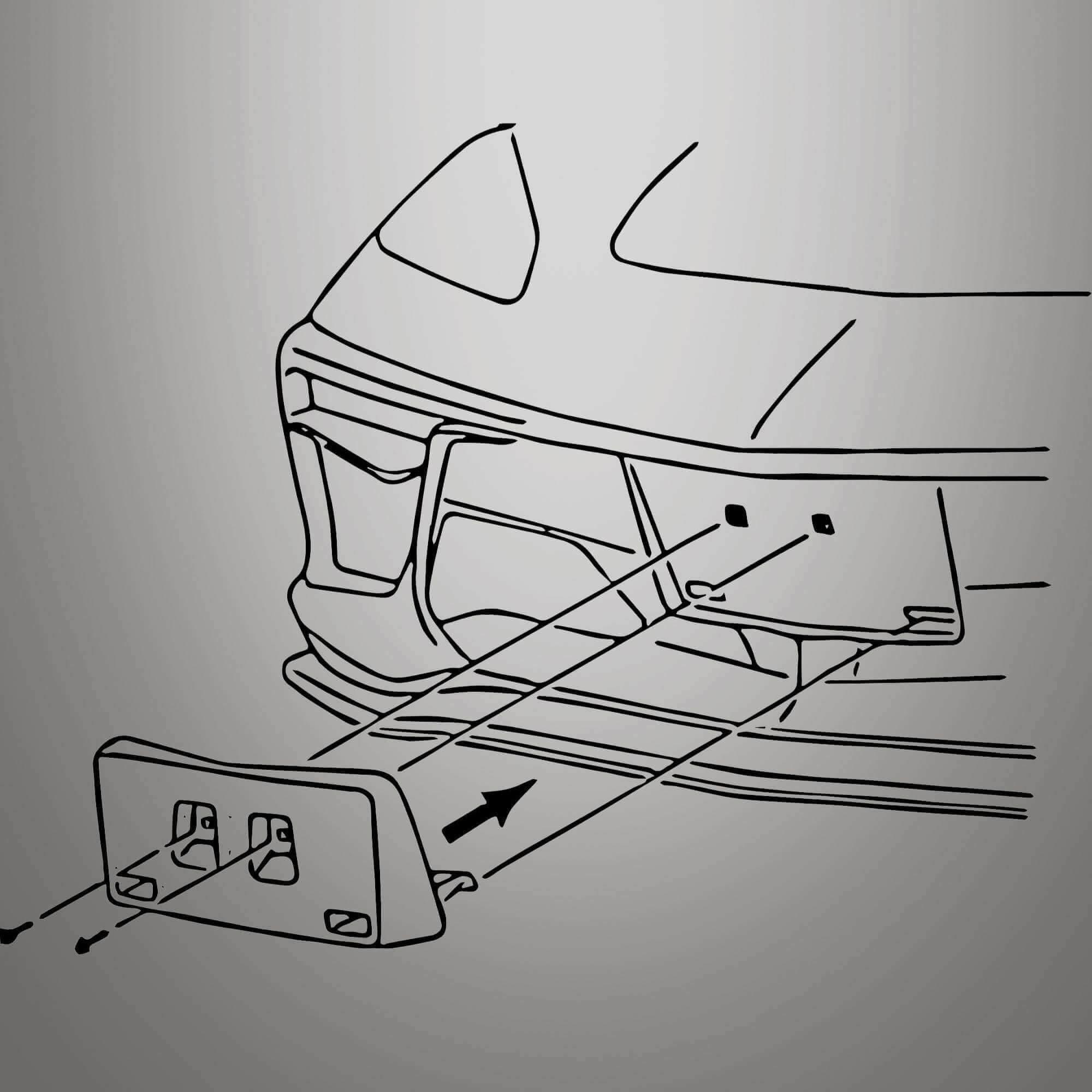 Vk3 Front Plate – Stingray's Corvettes